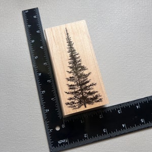 Rubber Stamps Stampscapes Tree Nature Scene Vintage Wood Mounted Rubber ...