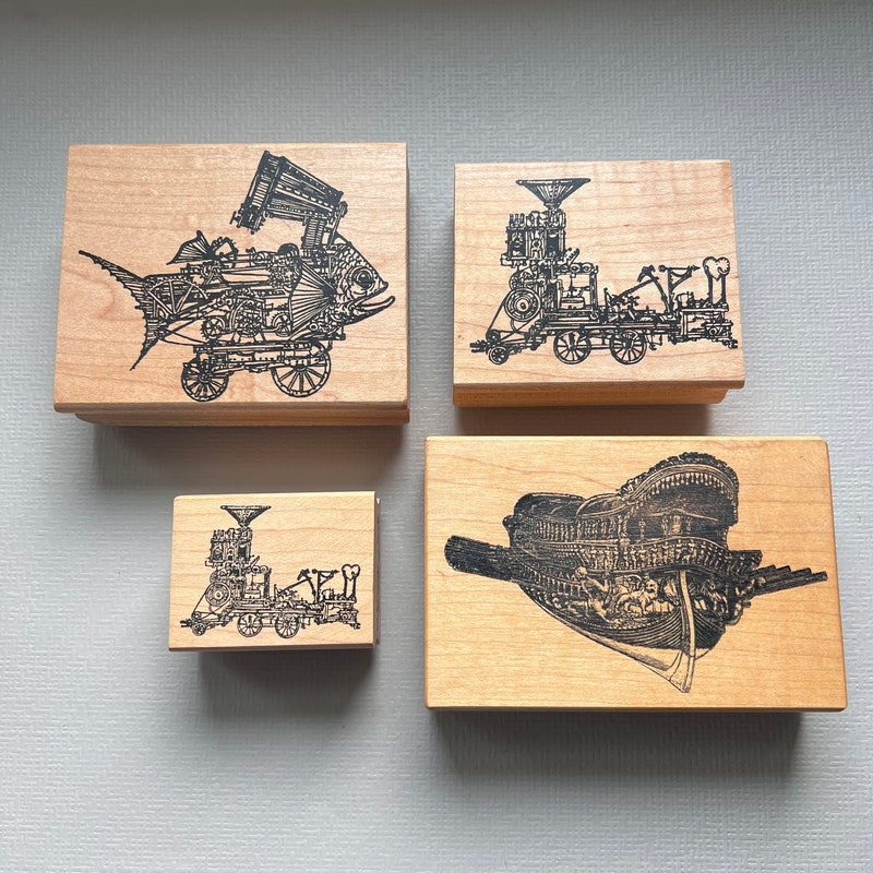 Steampunk Stamping - Etsy