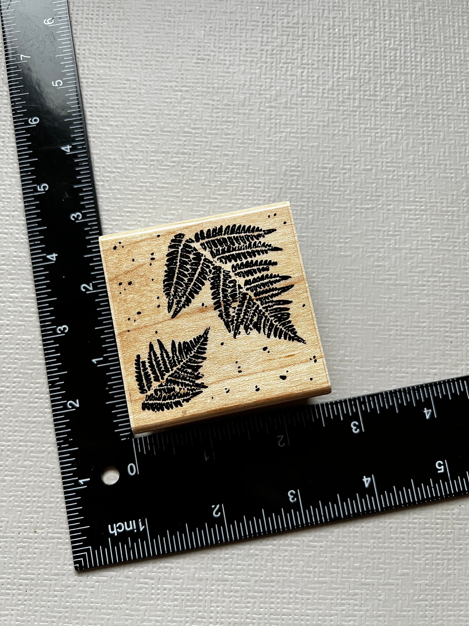 Vintage Rubber Stamp Patterns, Sky and Land From Fun Stamp Company - Etsy