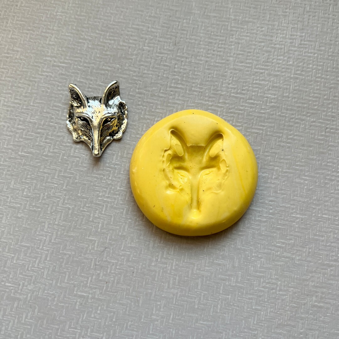 Silicone Wolf Face Mold for Resin, Clay, or Fondant - Etsy