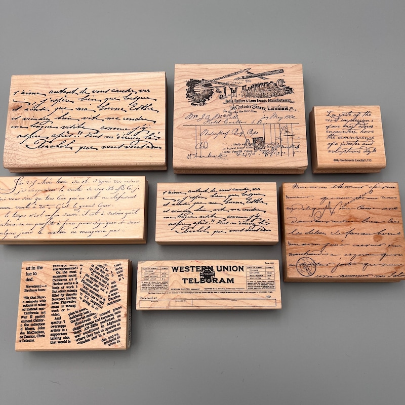 Background Stamp Script - Etsy