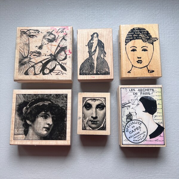 Art Rubber Stamps - Etsy