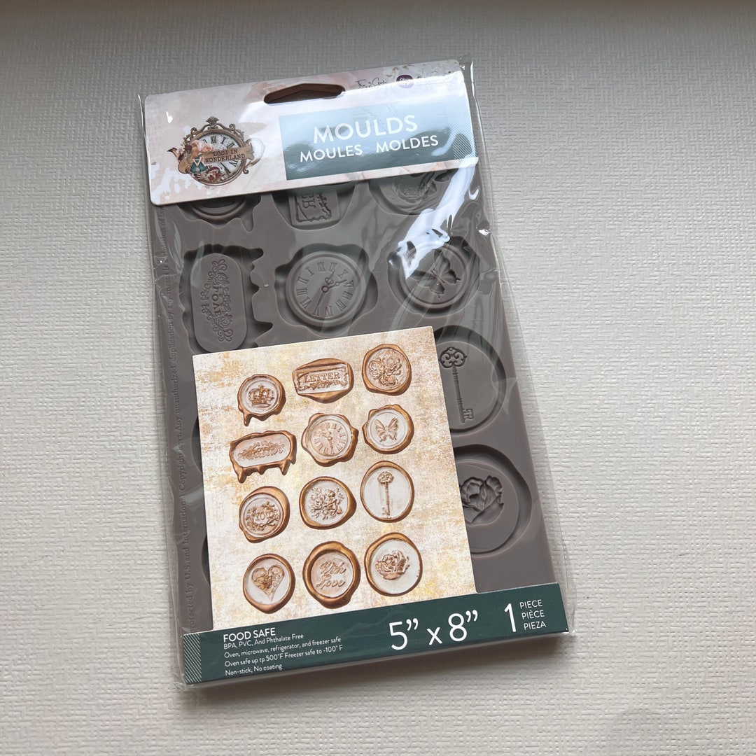 Prima Redesign Decor Moulds® – Lost in Wonderland – Wax Letter Molds ...