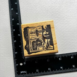 Vintage Rare Acey Deucy Collage Wood Mounted Rubber Stamps - Etsy