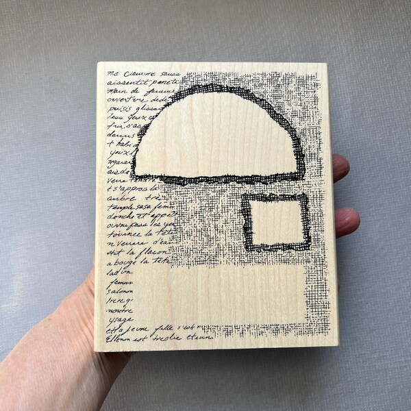 Large Rubber Stamp - Etsy
