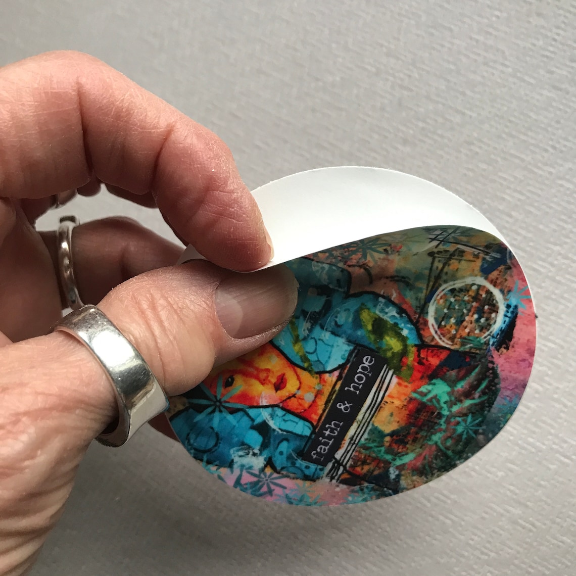 Vinyl Sticker Art Collage Laptop Decal Water Bottle Sticker | Etsy