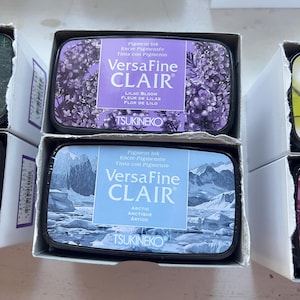 New Colors Versafine Clair Inkpads Tsukineko’s Versa Fine Clair Stamp ...