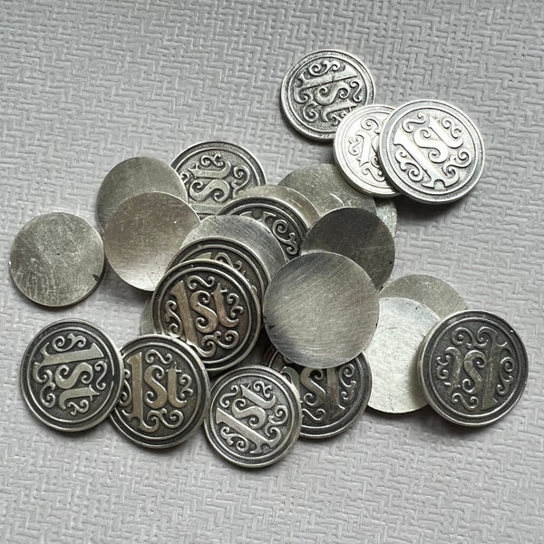 Metal Tokens - Etsy