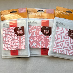 Pick Your Cuttlebug Cricut Embossing Folder and Border Craft Supply - Etsy