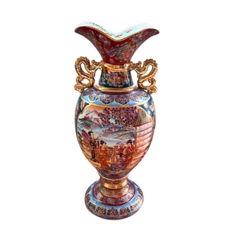 Satsuma Vases and Urns - Etsy