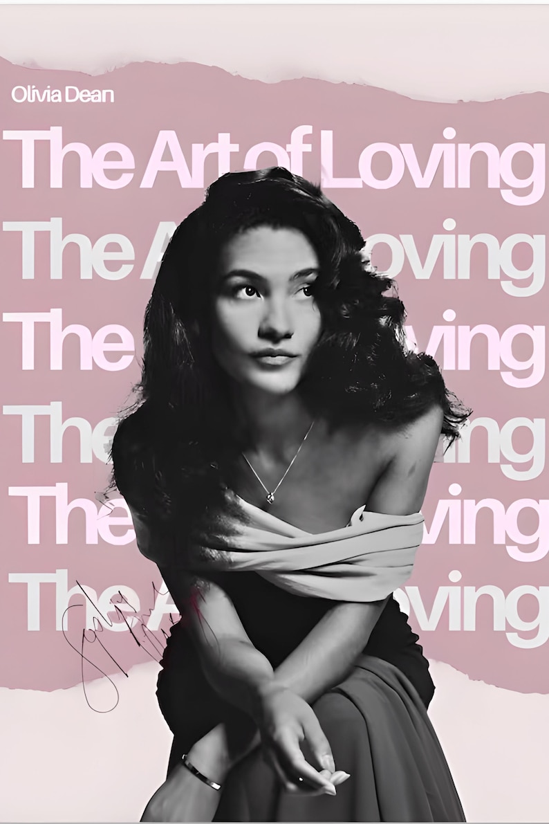 Olivia Dean 'the Art of Loving' Album Cover Poster | Trendy Music Wall ...