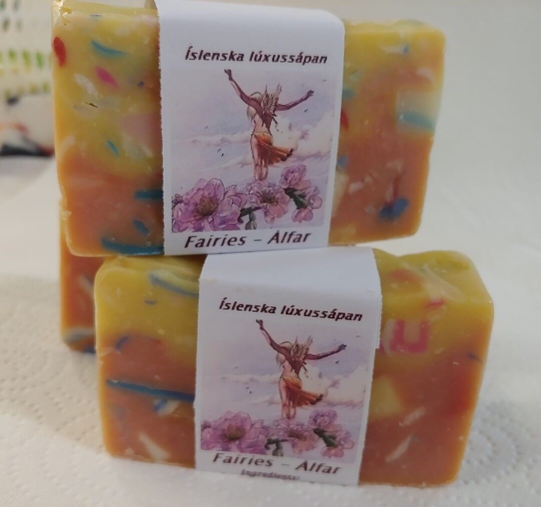 Fairies Icelandic Luxury Vegan Handmade Soap Sweet Soap - Etsy