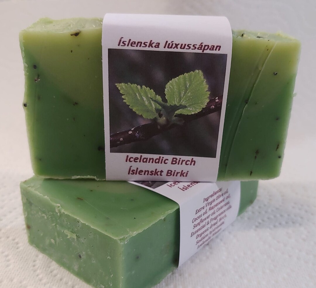 Icelandic Birch - Islenskt Birki - Luxury Icelandic Vegan Handmade Soap ...