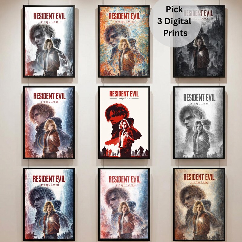 Resident Evil Posters - Etsy