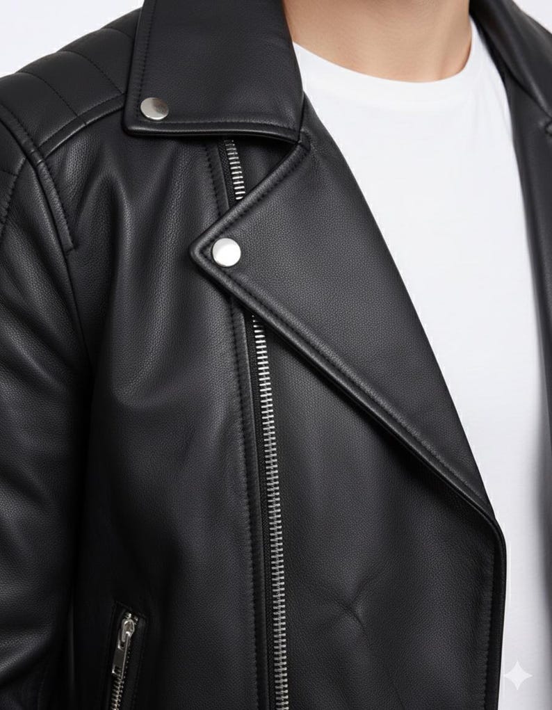 Men's T-birds Black Biker Jacket – Grease Movie Embroidered Costume - Etsy