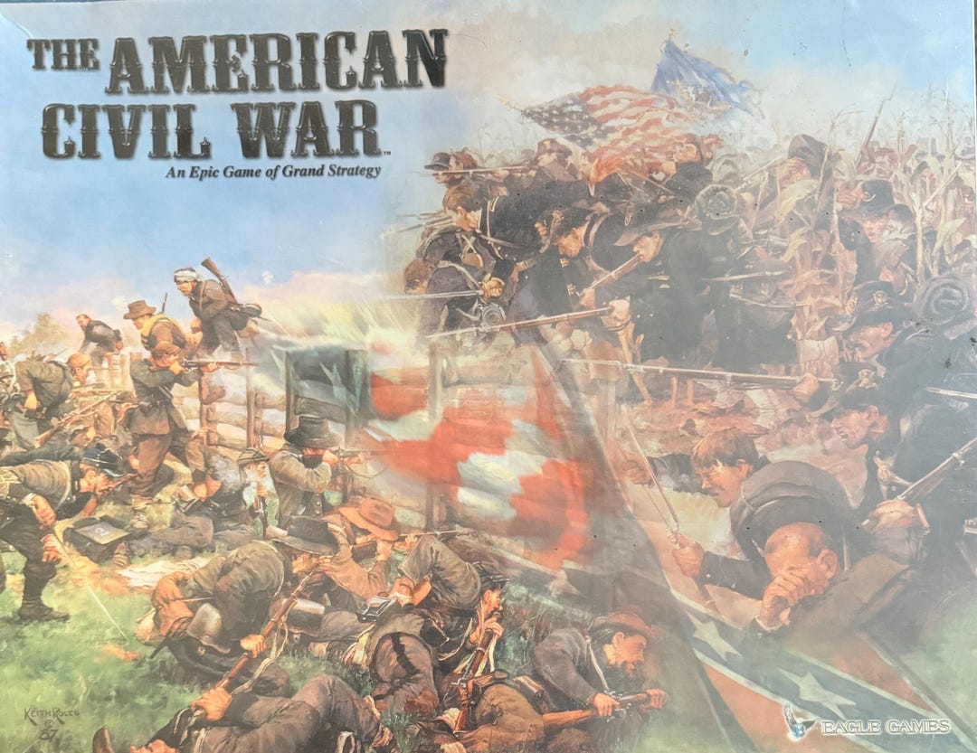 The American Civil War: an Epic Strategy Game (unopened) by Eagle Games ...