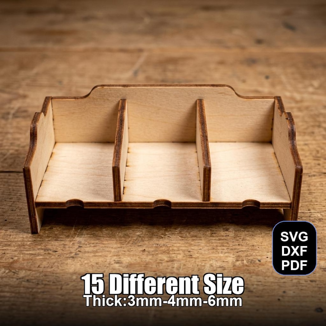 Card Stand Holder Laser Cut File | SVG DXF PDF for Glowforge & Xtool ...