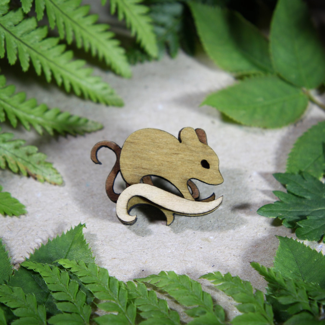 Mouse Brooch - Woodland Collection - Etsy