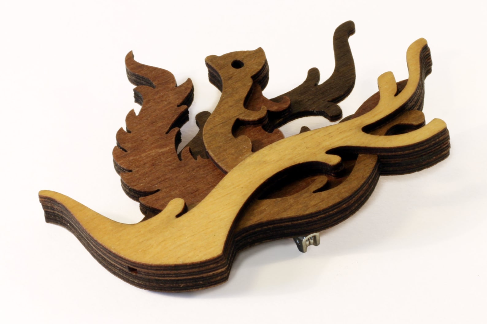 Squirrel Brooch Woodland Collection | Etsy