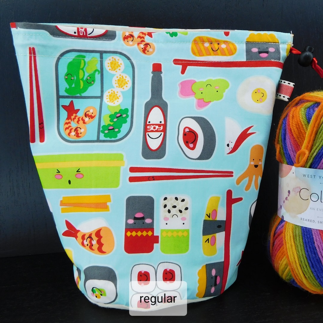 R/S Bento Box Project Bag for Knitting/crochet/crafts - Etsy