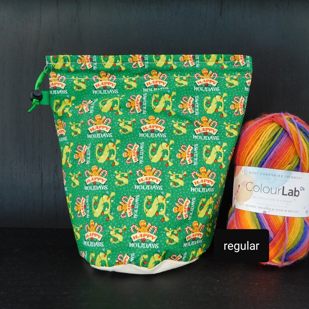 R/M/S/W/DPN Ogre Project Bag for Knitting/crochet/crafts - Etsy