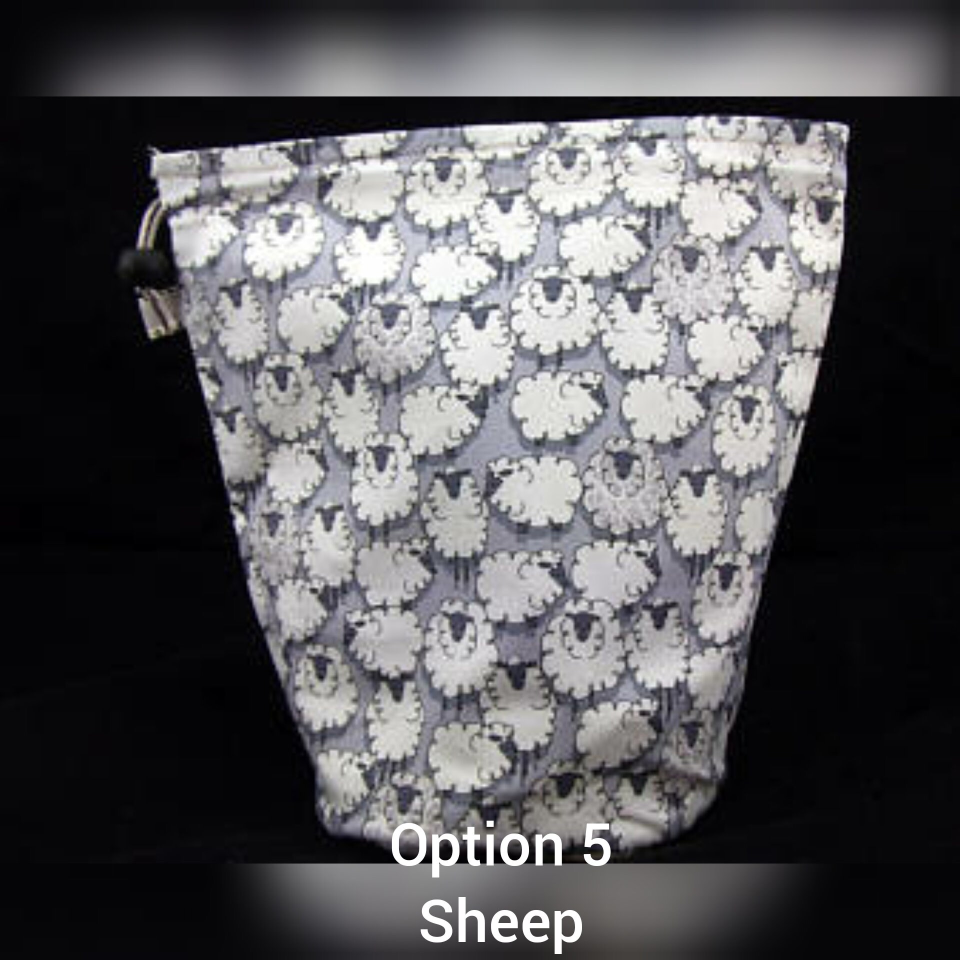 Sheep project bags for knitting crochet crafts | Etsy