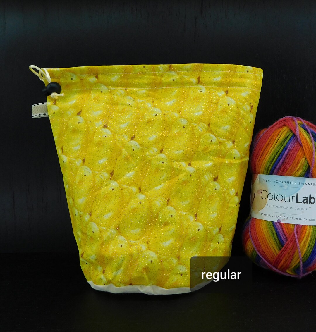 R/S Meeps Project Bag for Knitting Crochet Crafts Storage - Etsy UK