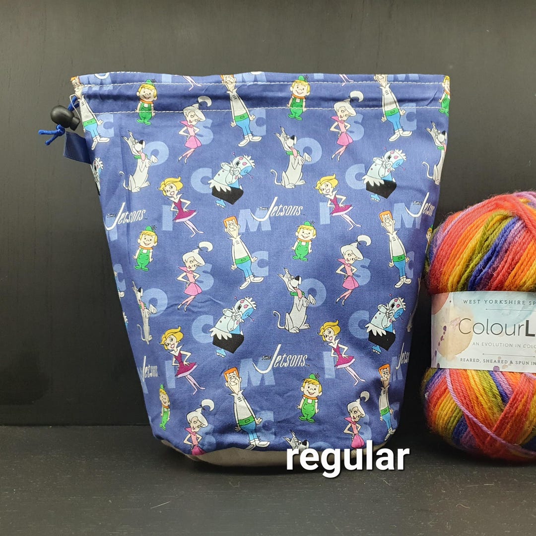 Regular Only the Jetsons Project Bag for Knitting/crochet/crafts - Etsy