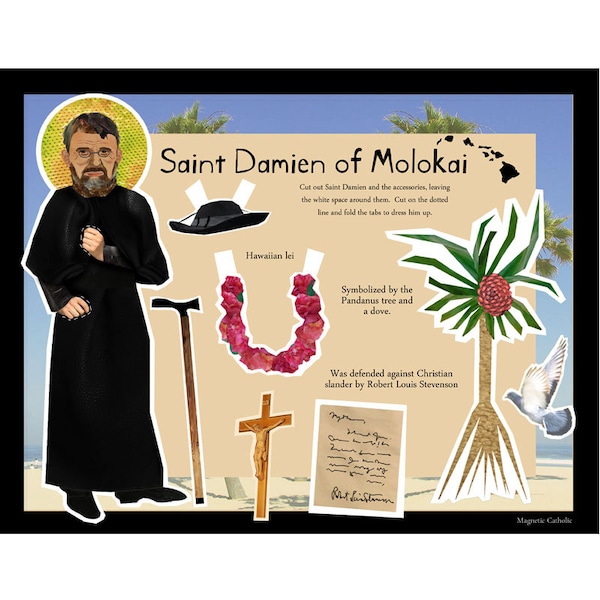 Damien of Molokai - Etsy