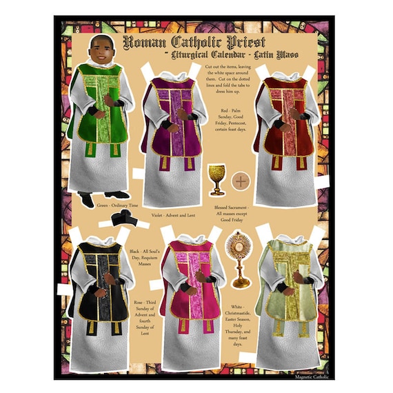 Catholic Priest Mass Attire