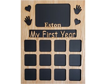 First Year Frame - Etsy