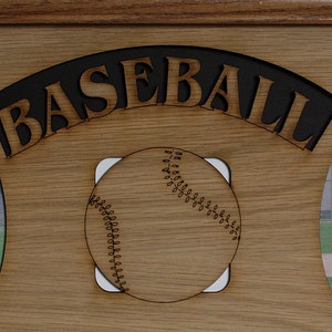 11x14 Baseball Wood Photo-picture Mat Collage Insert - Etsy