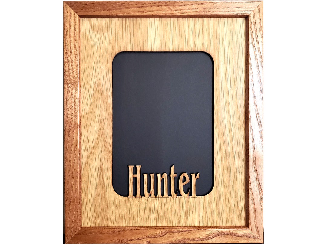 Personalized Name Frame 8x10 – Custom Picture Frame With Engraved Mat ...