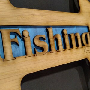 11x14 Fishing Picture Frame Collage Mat Insert - Fishing Gift - Fishing ...