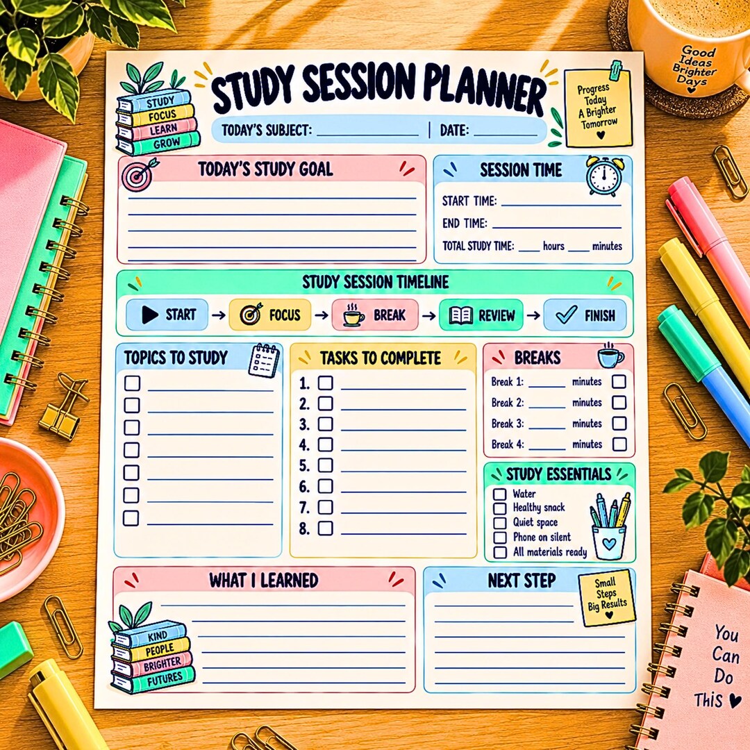 Back to School Student Planner 2026-2027, Student Organization Kit ...