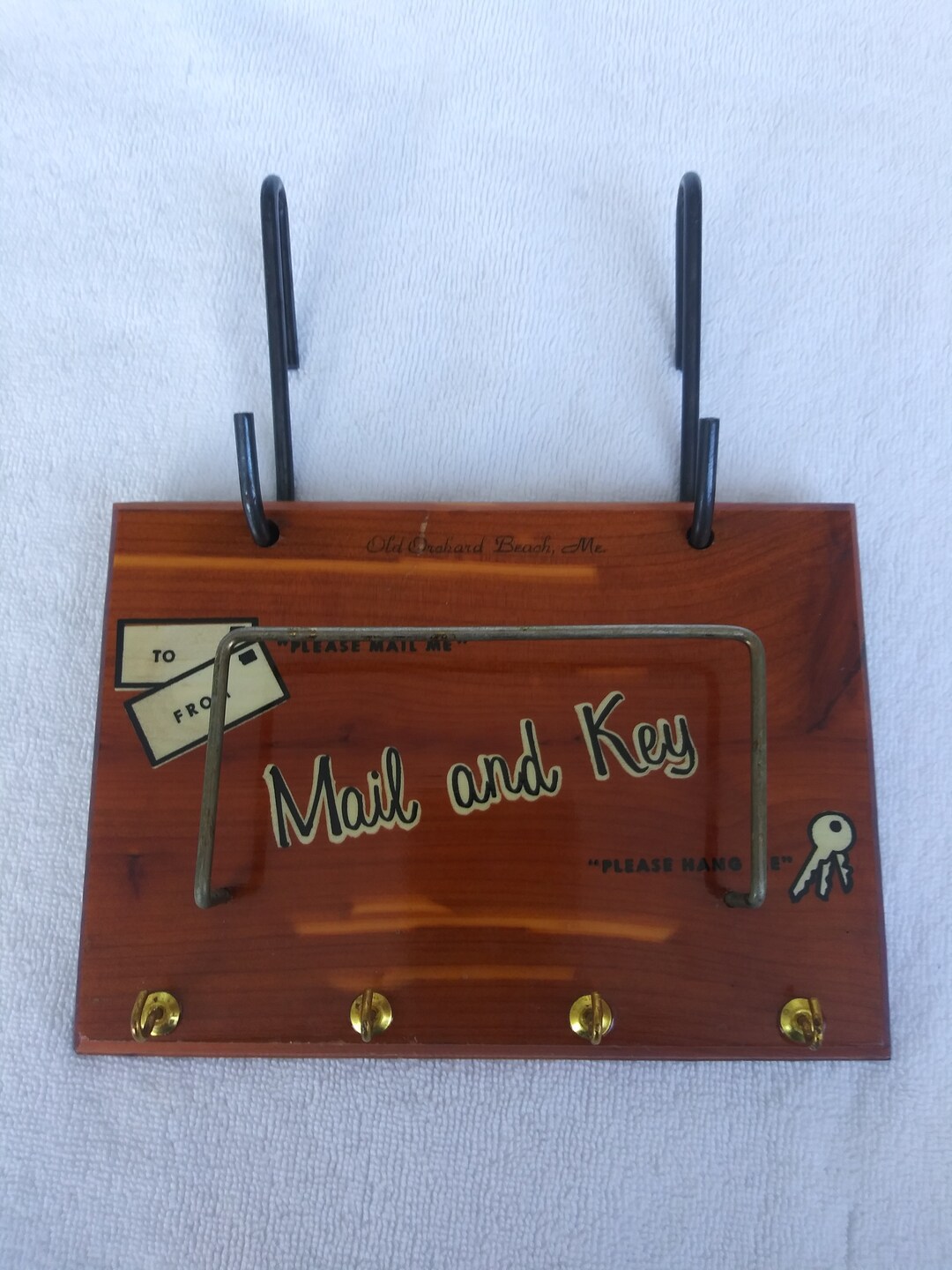 Vintage Mail and Key Hanger Key Holder - Etsy