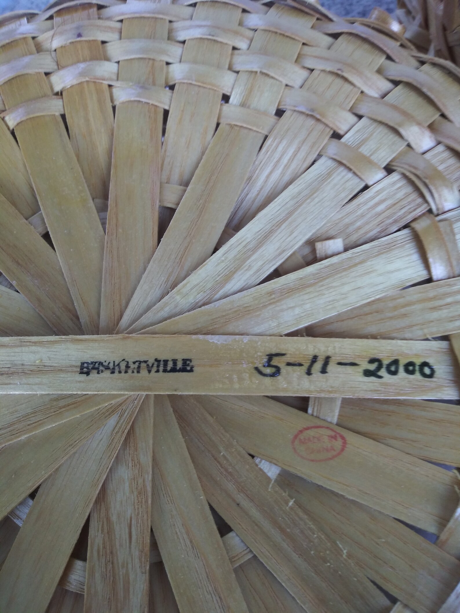 3 Vintage Basketville Popcorn Weave Bun Basket | Etsy