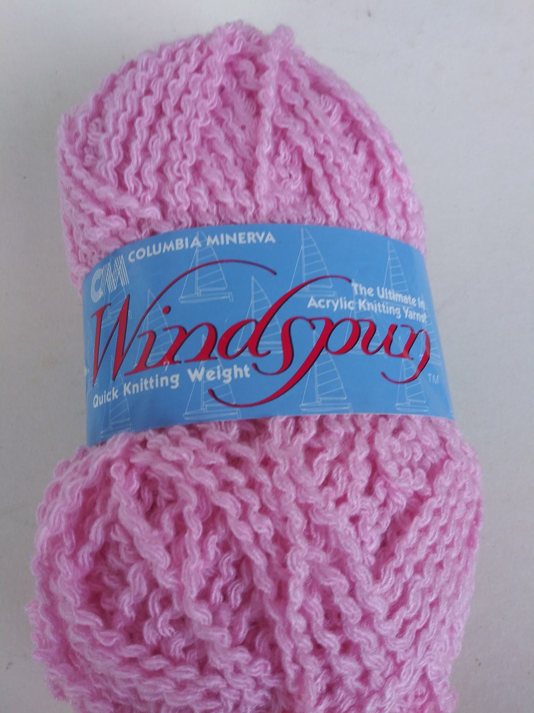 1 Balls Columbia-minerva Windspun Yarn Pink Lace - Etsy