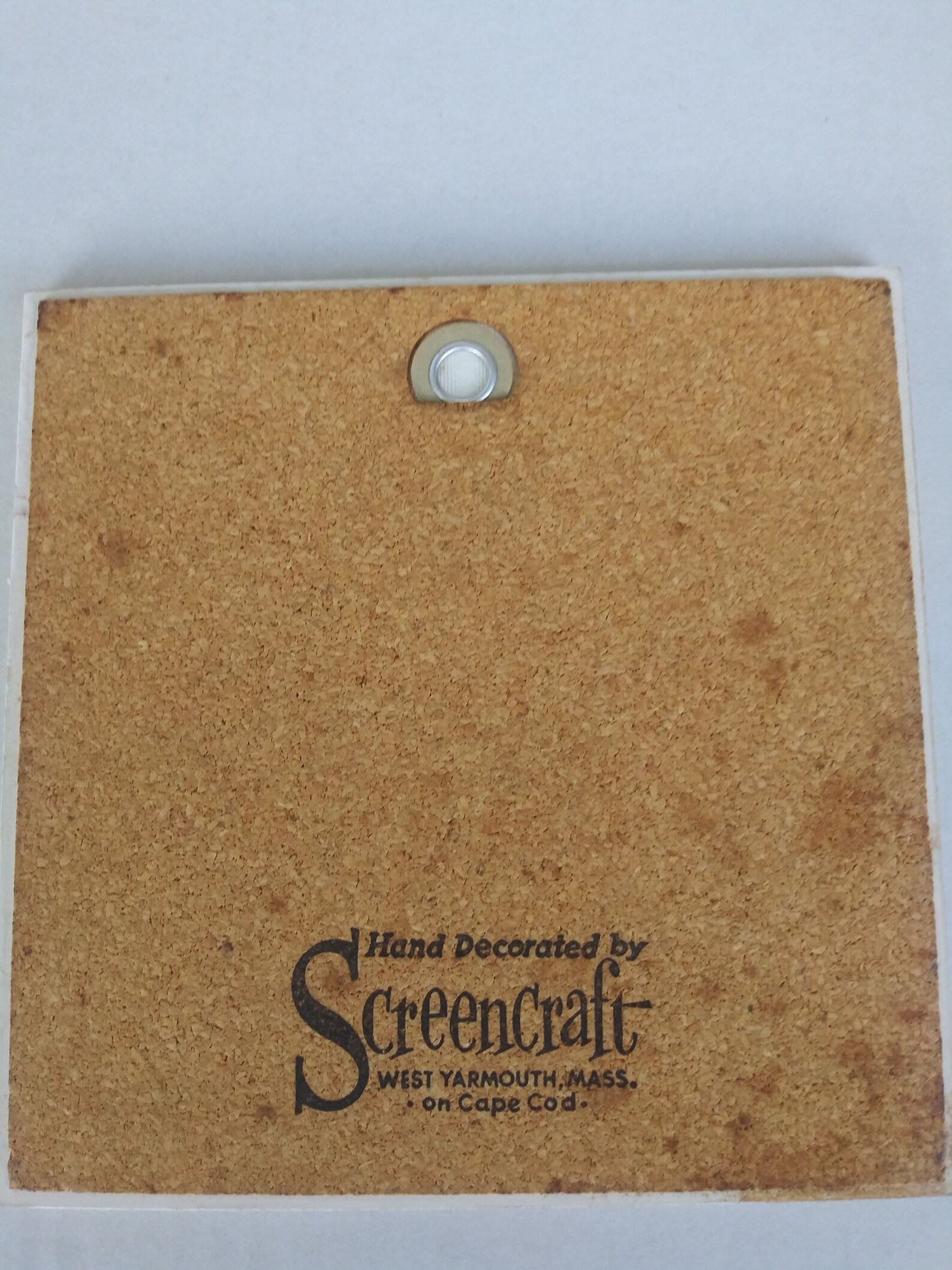 Vintage Hand Decorated Ceramic Tiles by Screencraft Mass.one - Etsy