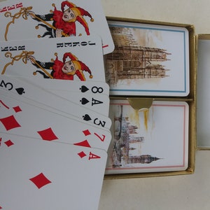 Lot of 2 Box London Scenes Playing Cards - Etsy