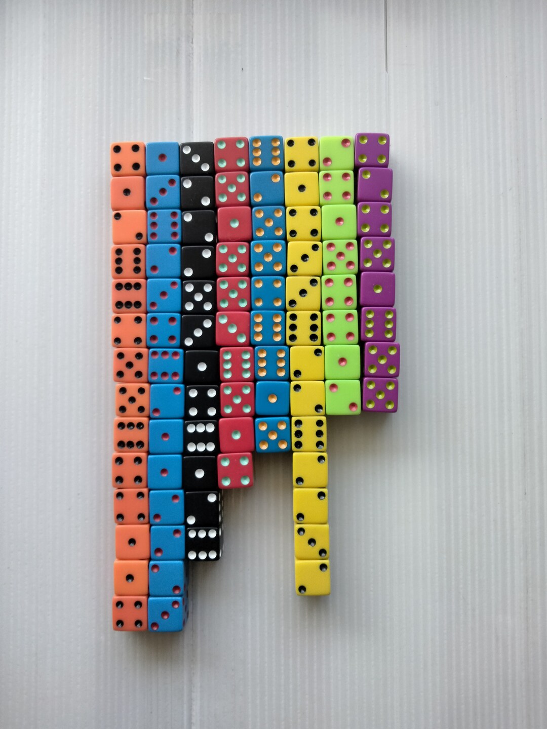 Absolutely Original Stack Strategy Dice Game 88 Multicolor - Etsy