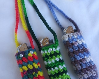 Crochet Lighter Case | Etsy