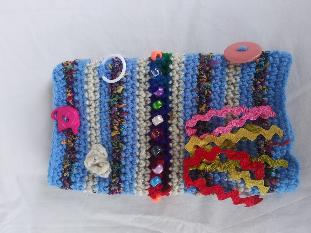 Knitted Fidget Muff: Sensory Twiddle Muff for Dementia, Alzheimer's - Etsy