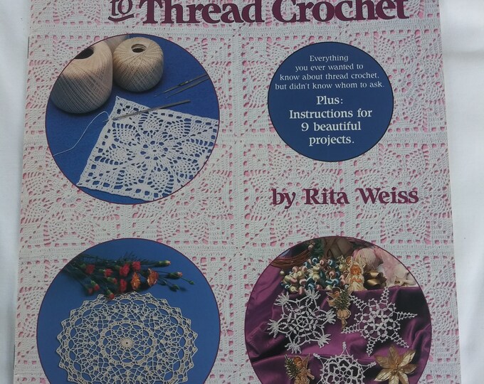 Complete Guide to Thread Crochet Patterns 1994 - Etsy