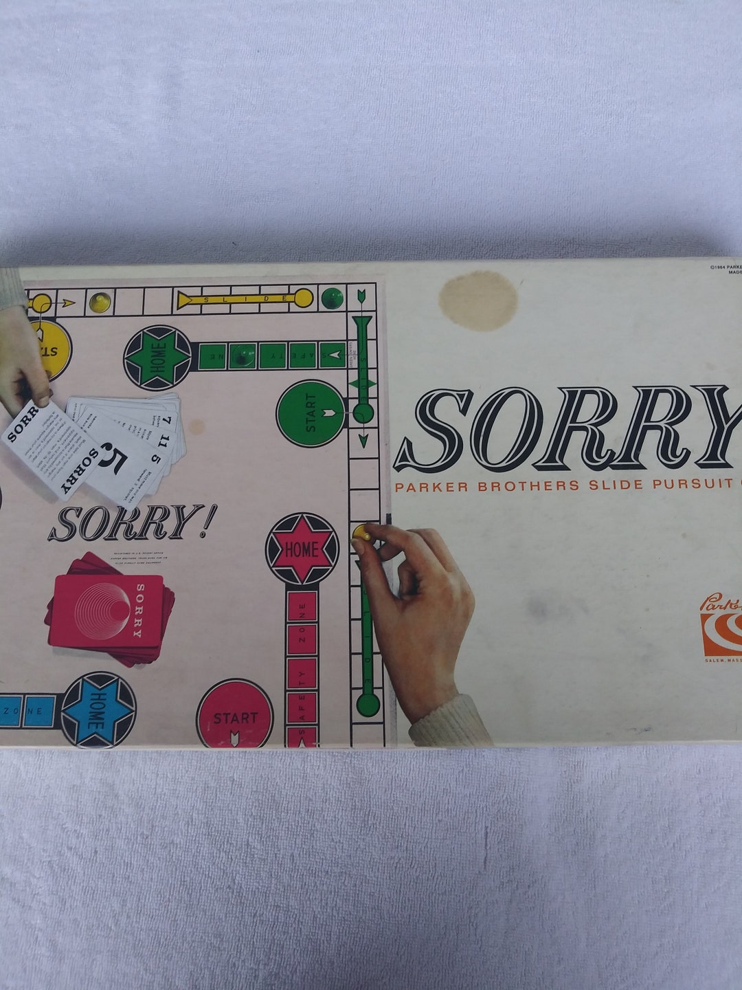 Vintage Sorry Game Parker Brothers 1964 Complete - Etsy