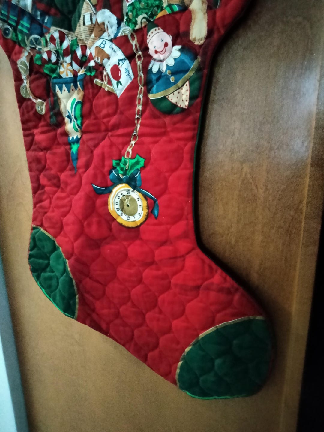 Vintage Extra Large Christmas Stocking Jumbo Stocking - Etsy