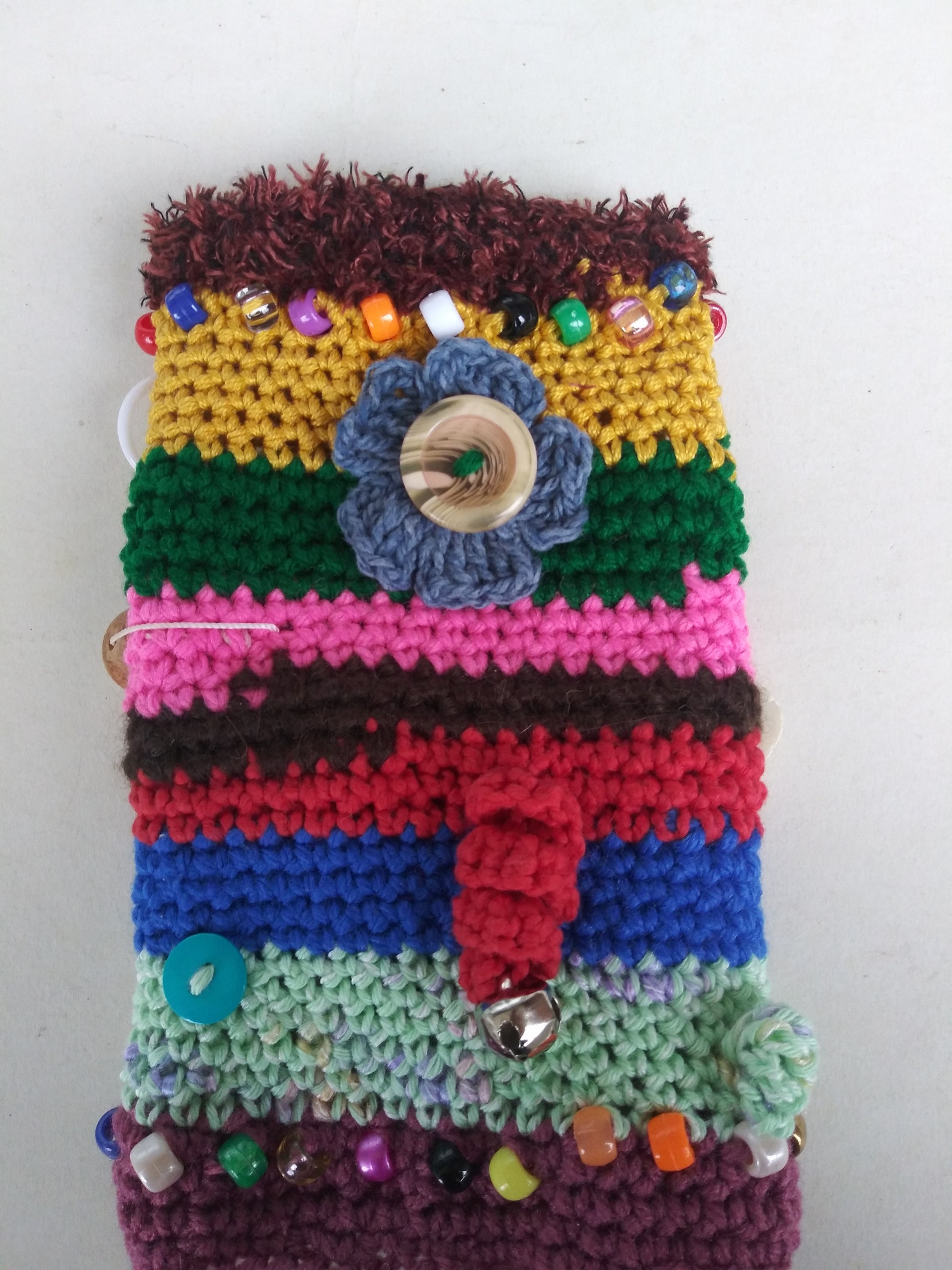 Knitted Fidget Muff Sensory Muff for Dementia, Alzheimer's, Stress ...