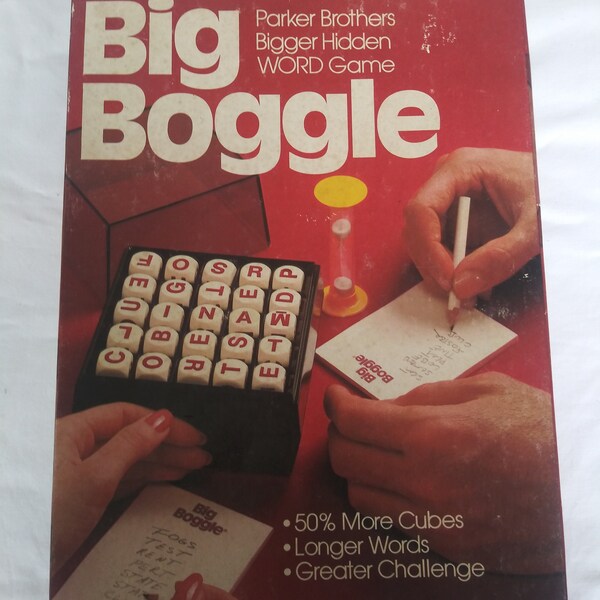 Boggle Game - Etsy