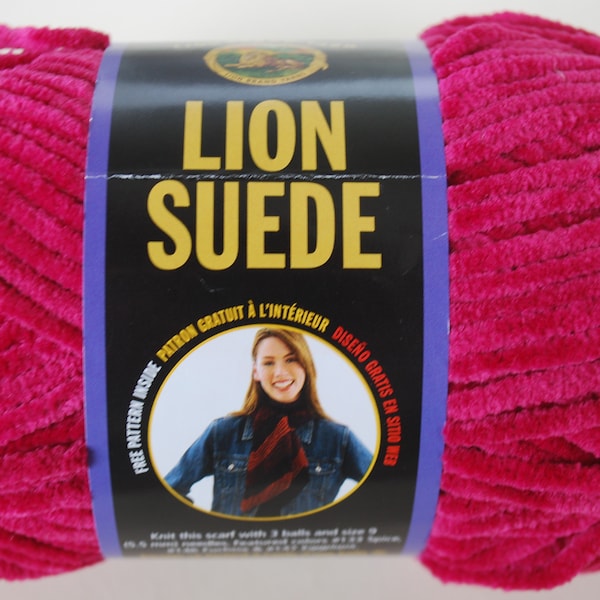 Lion Suede Yarn - Etsy