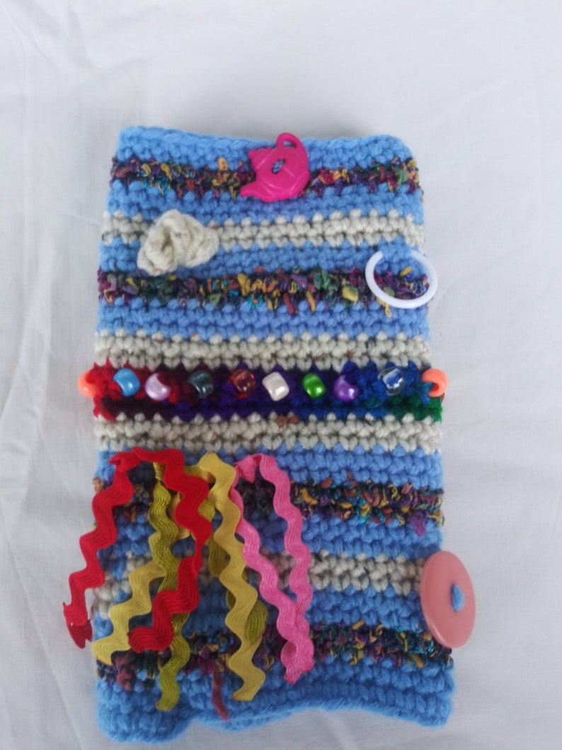Knitted Fidget Muff Sensory Muff for Dementia - Etsy
